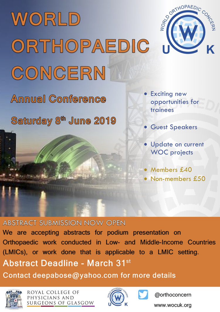 WOC 6th Annual Conference - 8th June 2019 - Glasgow - WOCUK